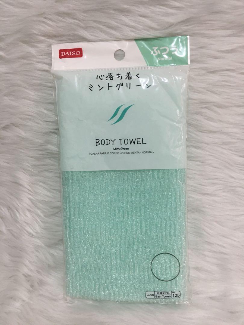 Daiso Body Towel Scrub from Japan -Salux Cloth, Beauty & Personal Care ...