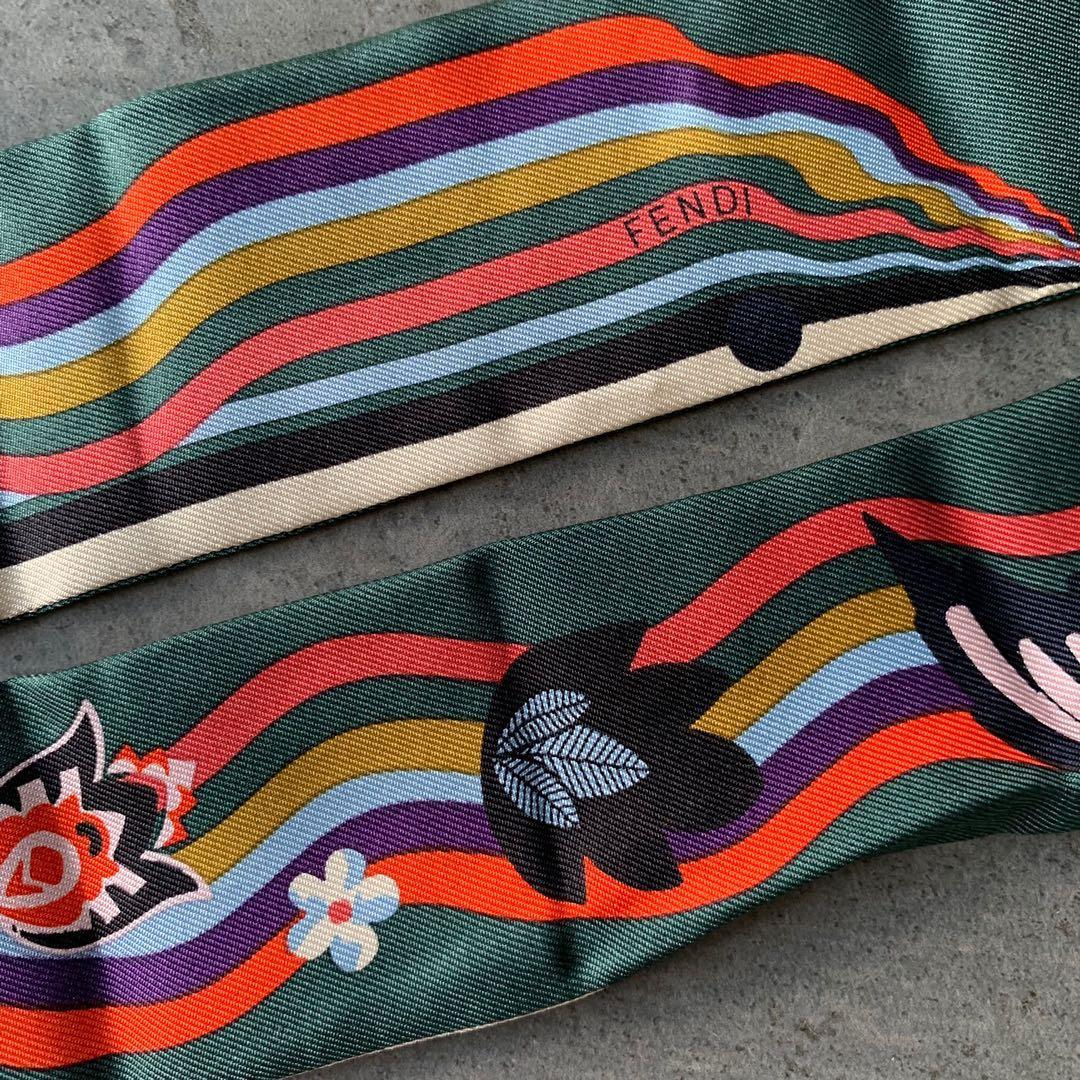 Fendi Twilly, Women's Fashion, Watches & Accessories, Scarves on Carousell