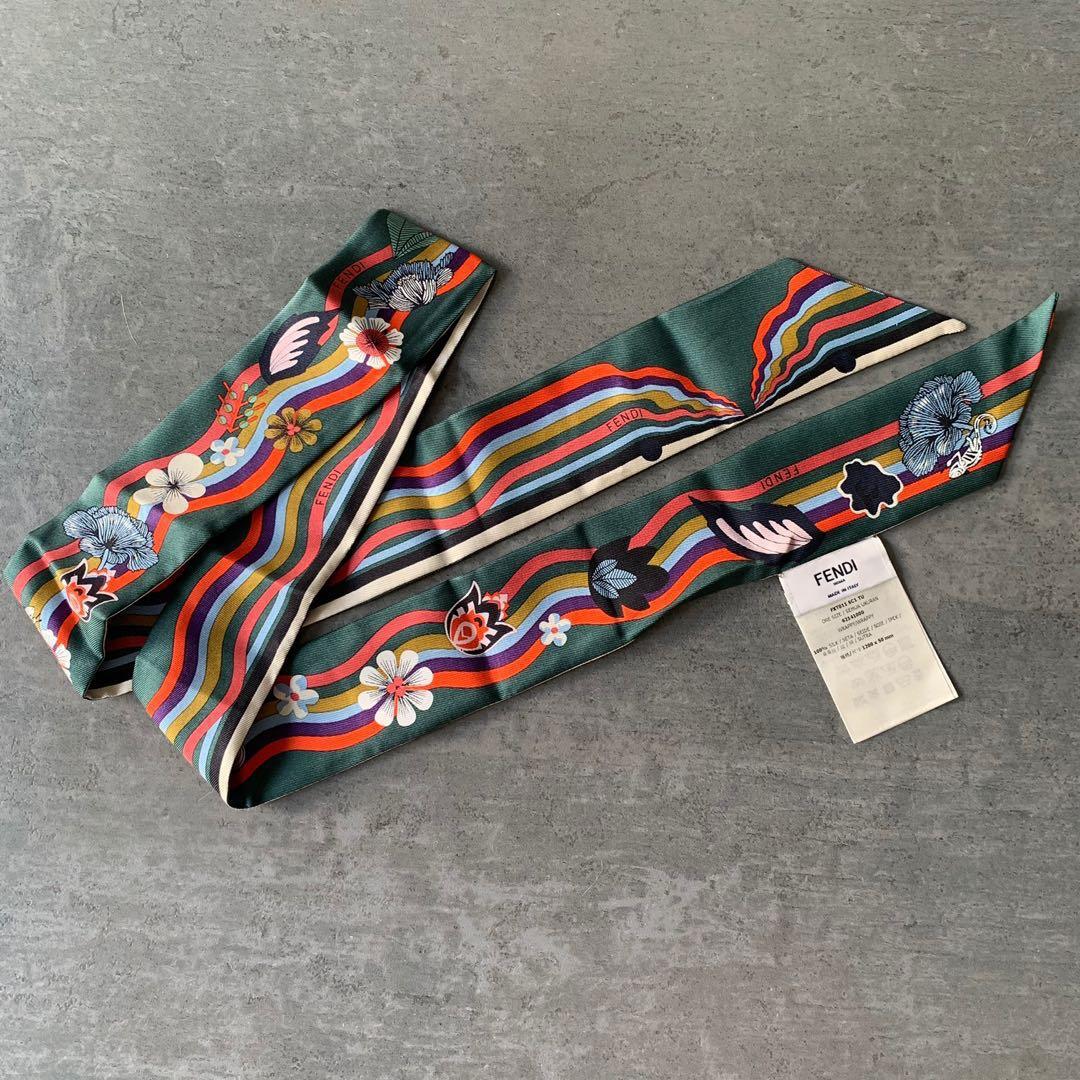 Fendi Twilly, Women's Fashion, Watches & Accessories, Scarves on Carousell