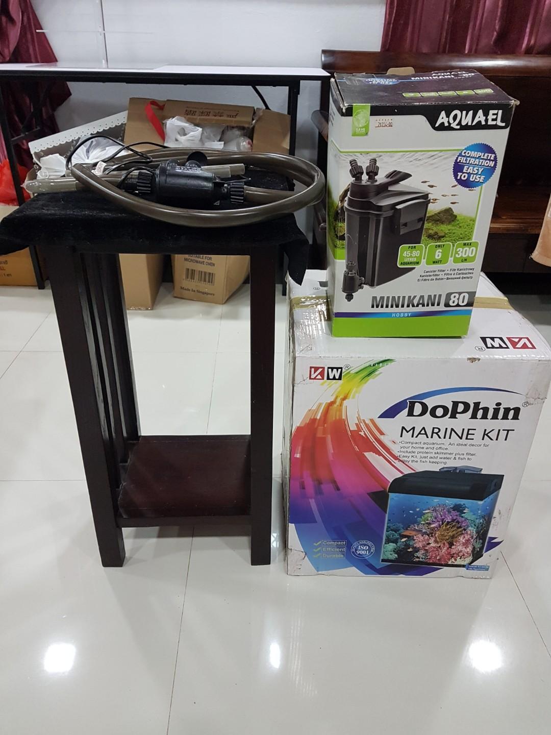 Fish tank,filter pump and Tank Stand, Pet Supplies, Homes & Other Pet ...