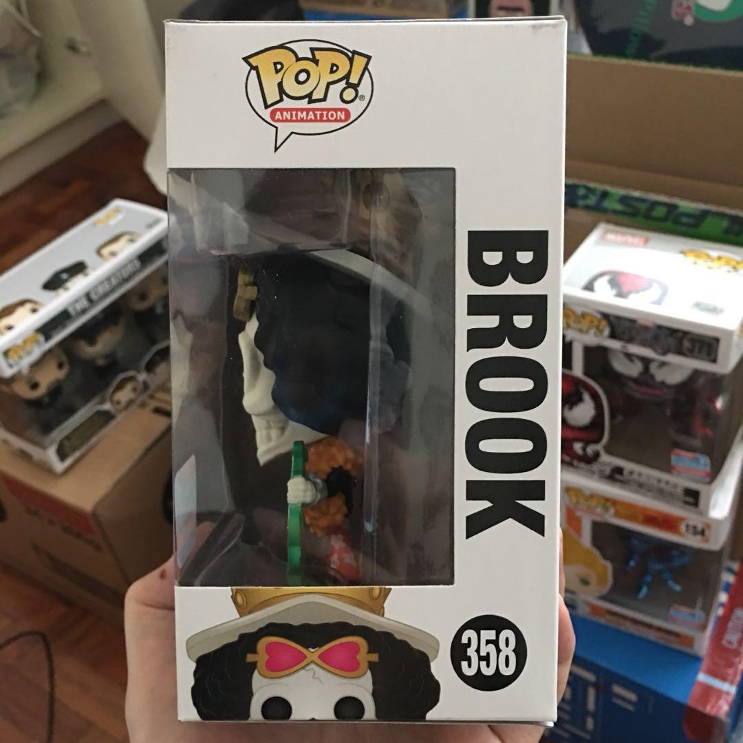 Funko pop one piece brook fce 2018 exclusive, Hobbies & Toys, Toys ...