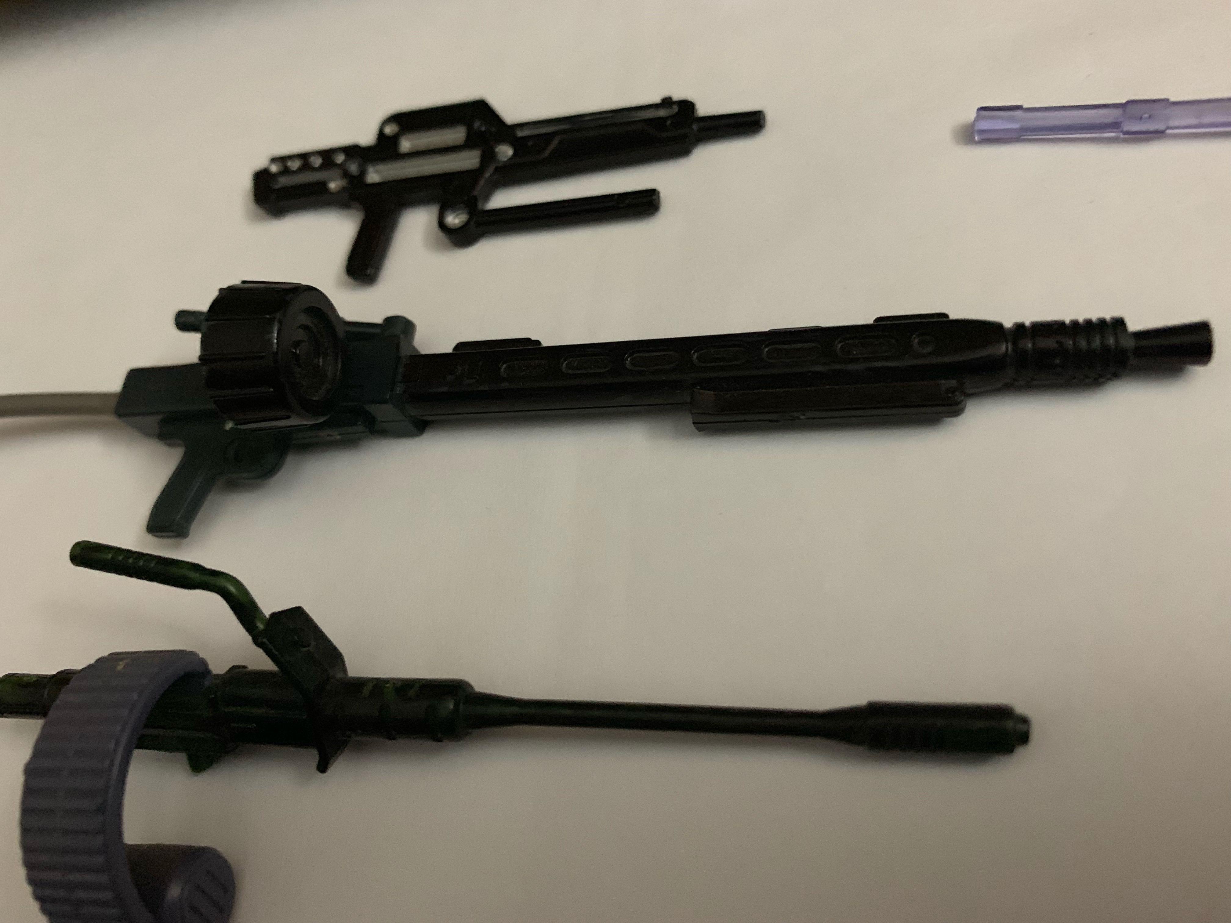 Gundam and Patlabor Machine gun rifle sword, Hobbies & Toys, Toys ...