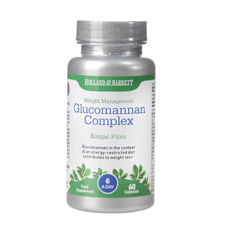 Holland & Barrett Glucomannan Complex (Konjac Fibre), Health ...