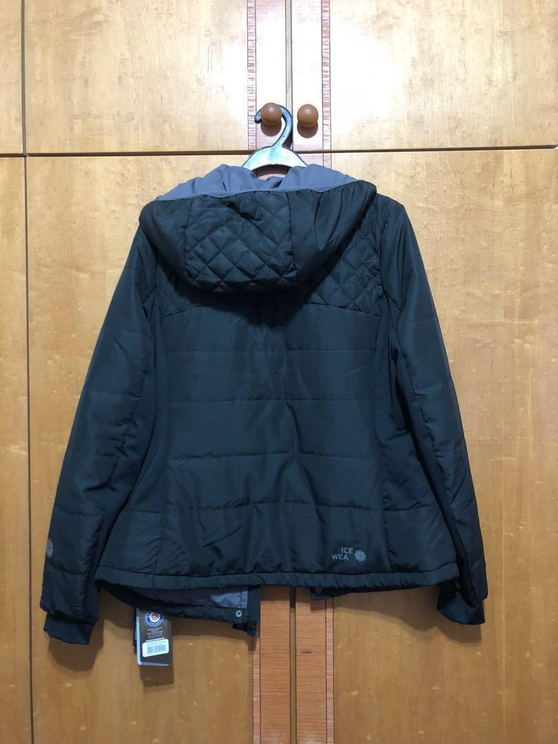 Icewear Black Hooded Winter Jacket, Men's Fashion, Coats, Jackets and ...