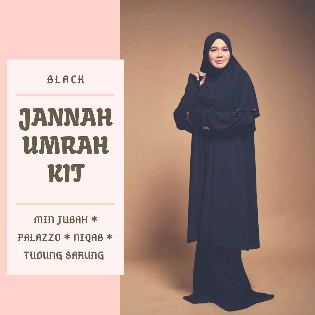 JANNAH UMRAH, Women's Fashion, Muslimah Fashion, Hijabs on Carousell