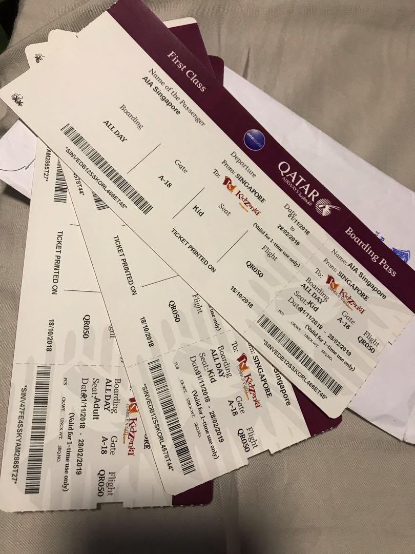 Kidzania tickets, Tickets & Vouchers, Event Tickets on Carousell