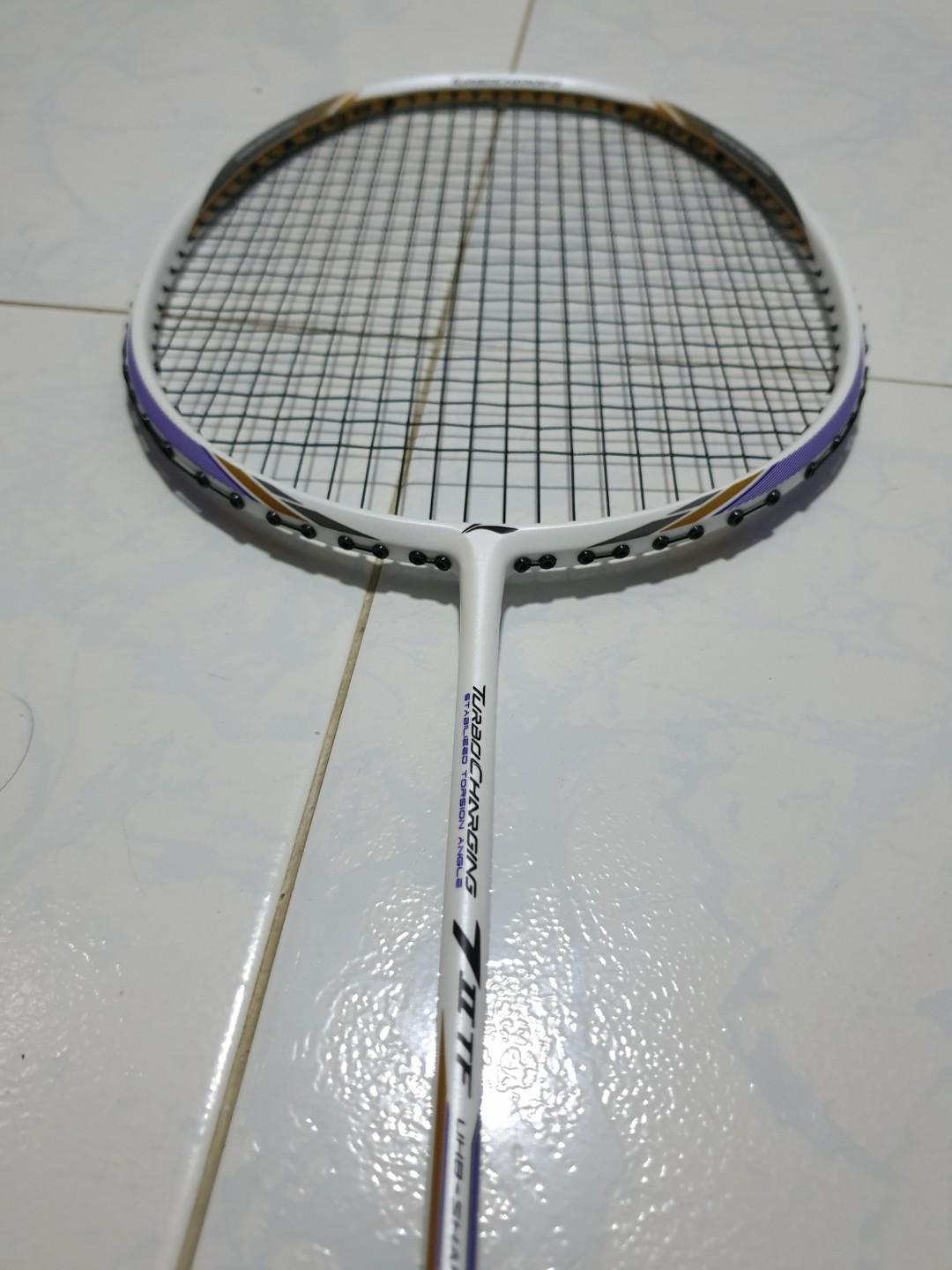 Li-Ning badminton racket Turbocharging, Sports Equipment, Sports ...