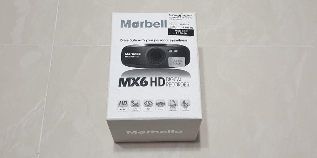Marbella MX6 HD Recorder Car Camera, Car Accessories, Accessories on ...