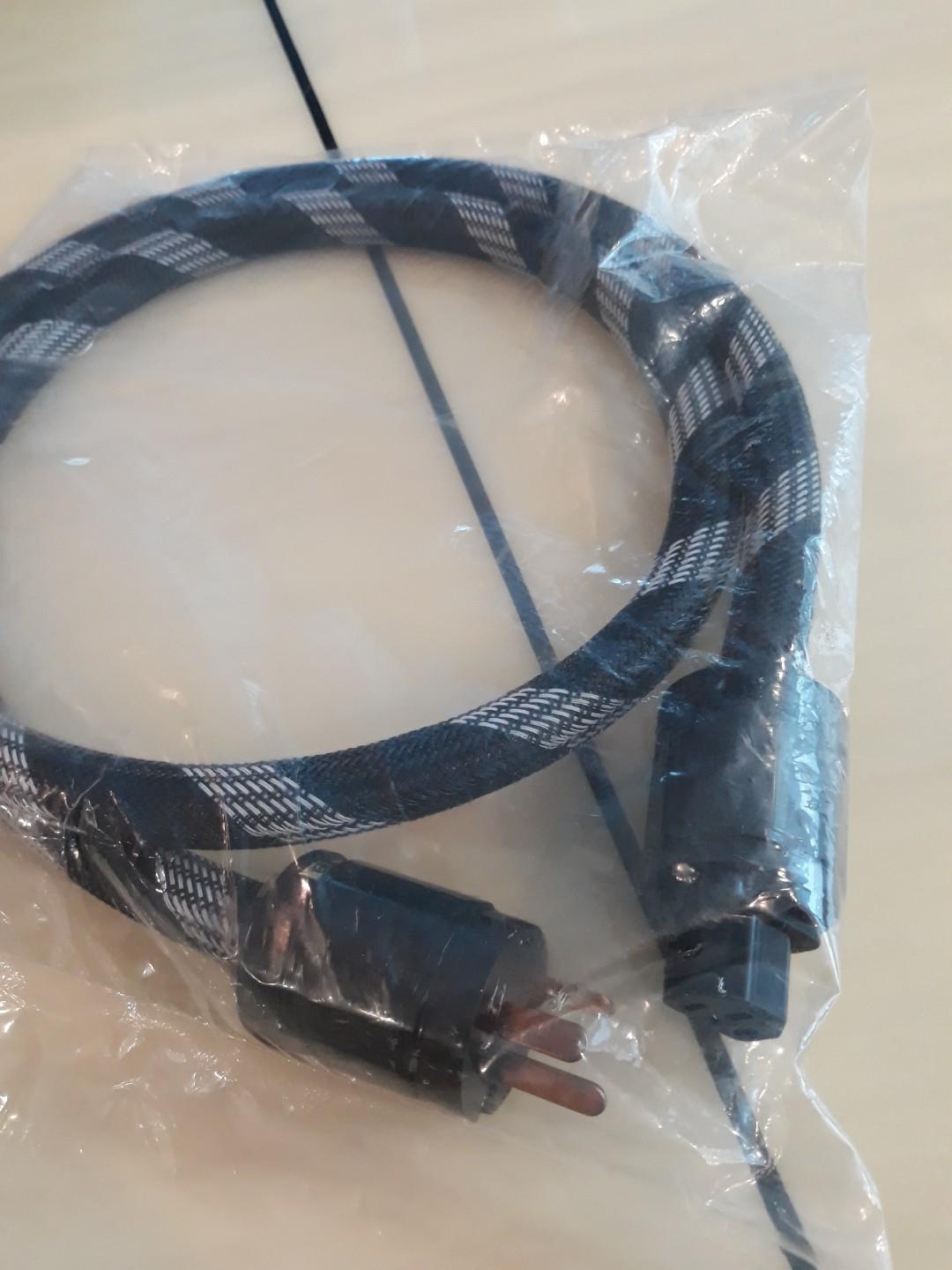 Monster power cord. 1.5M, Audio, Other Audio Equipment on Carousell