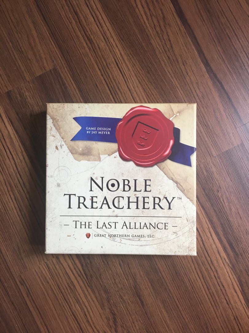 Noble Treachery: The Last Alliance board game, Hobbies & Toys, Toys ...