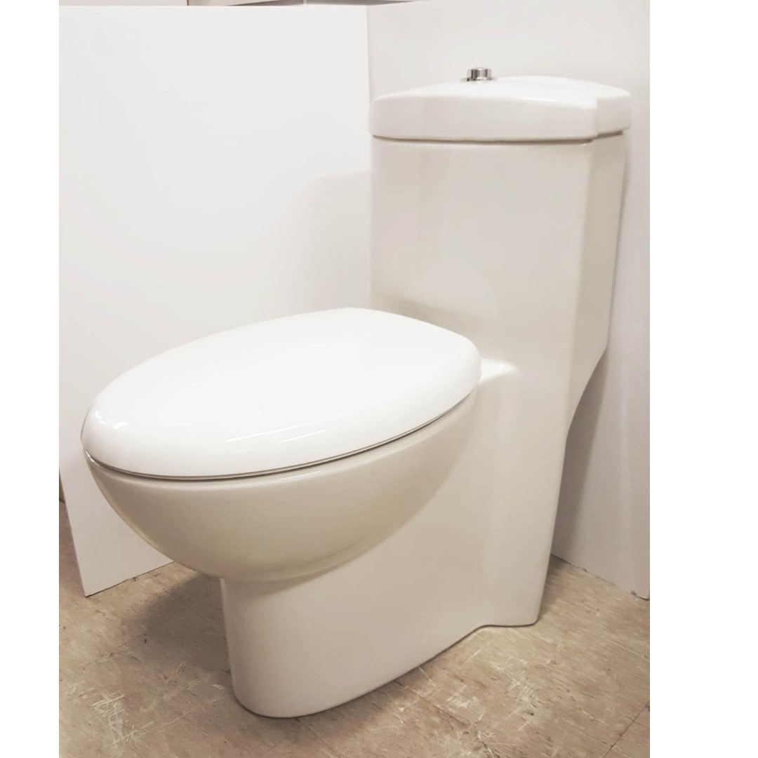 Pedestal wc toilet 8" - Last set, Furniture & Home Living, Bathroom ...