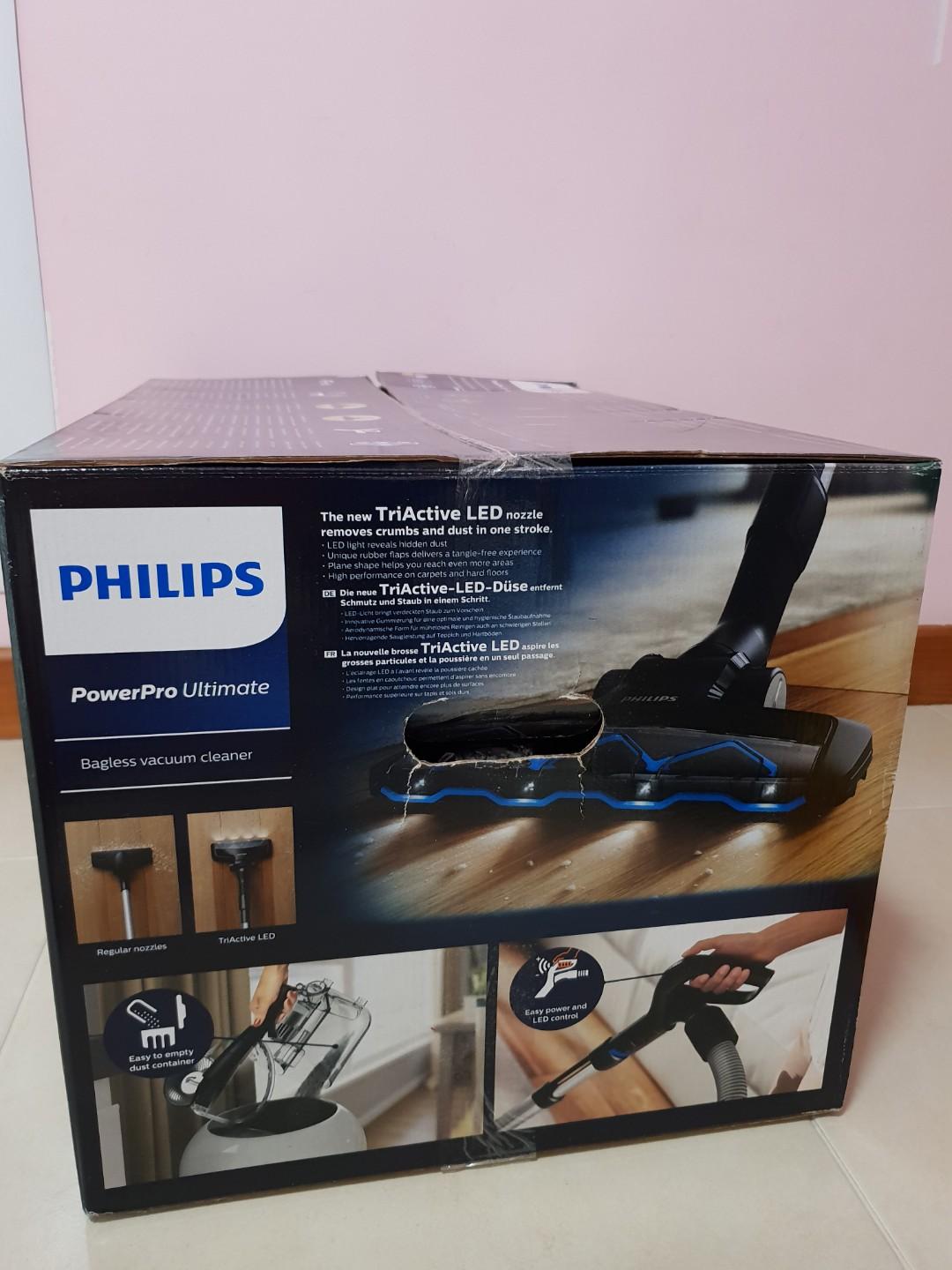 Philips PowerPro Ultimate Power Cyclone 8 FC9932 Bagless Vacuum Cleaner ...