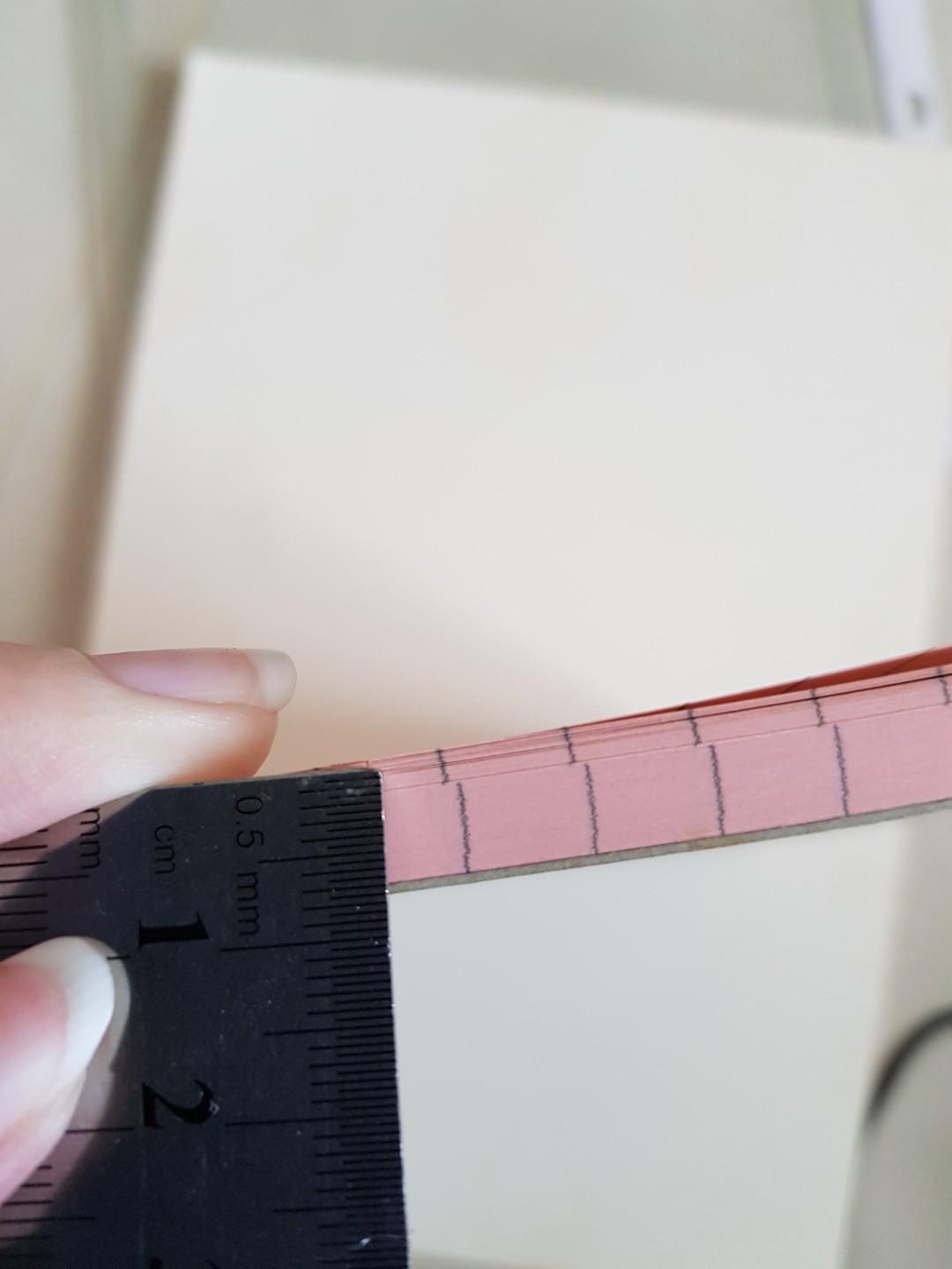 Pink Foolscap Paper Pad, Hobbies & Toys, Stationery & Craft, Stationery ...