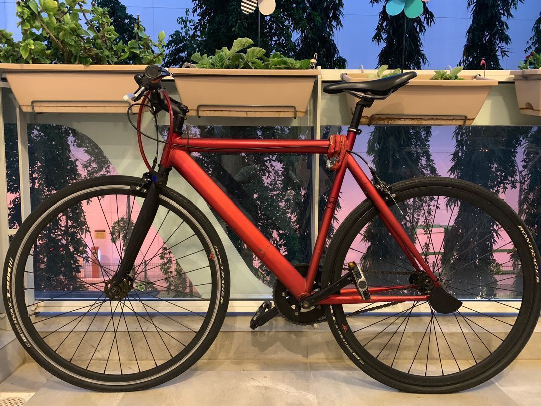 Race ZF fixed bike, Sports Equipment, Bicycles & Parts, Bicycles on ...