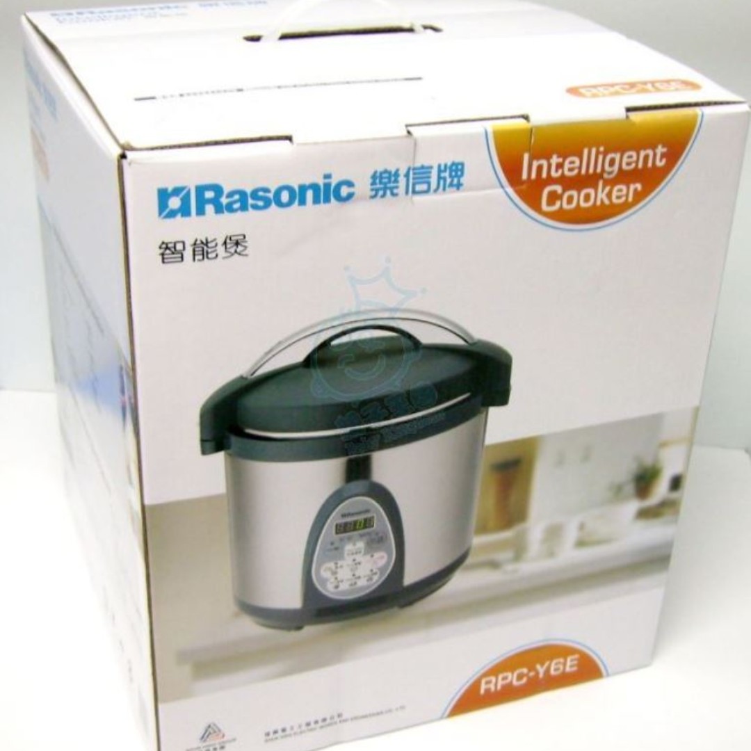 [全新]樂信牌Rasonic智能煲 (RPC-Y6E), 家庭電器, 廚房電器, 鍋具 - Carousell