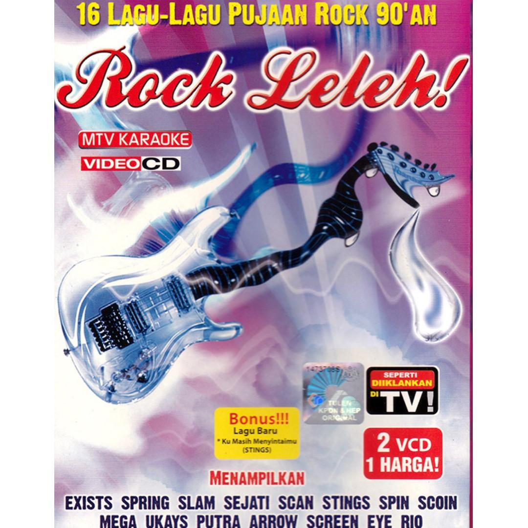 Rock Leleh MTV Karaoke 2VCD Mega Ukays Putra Screen EYE Rio Stings ...