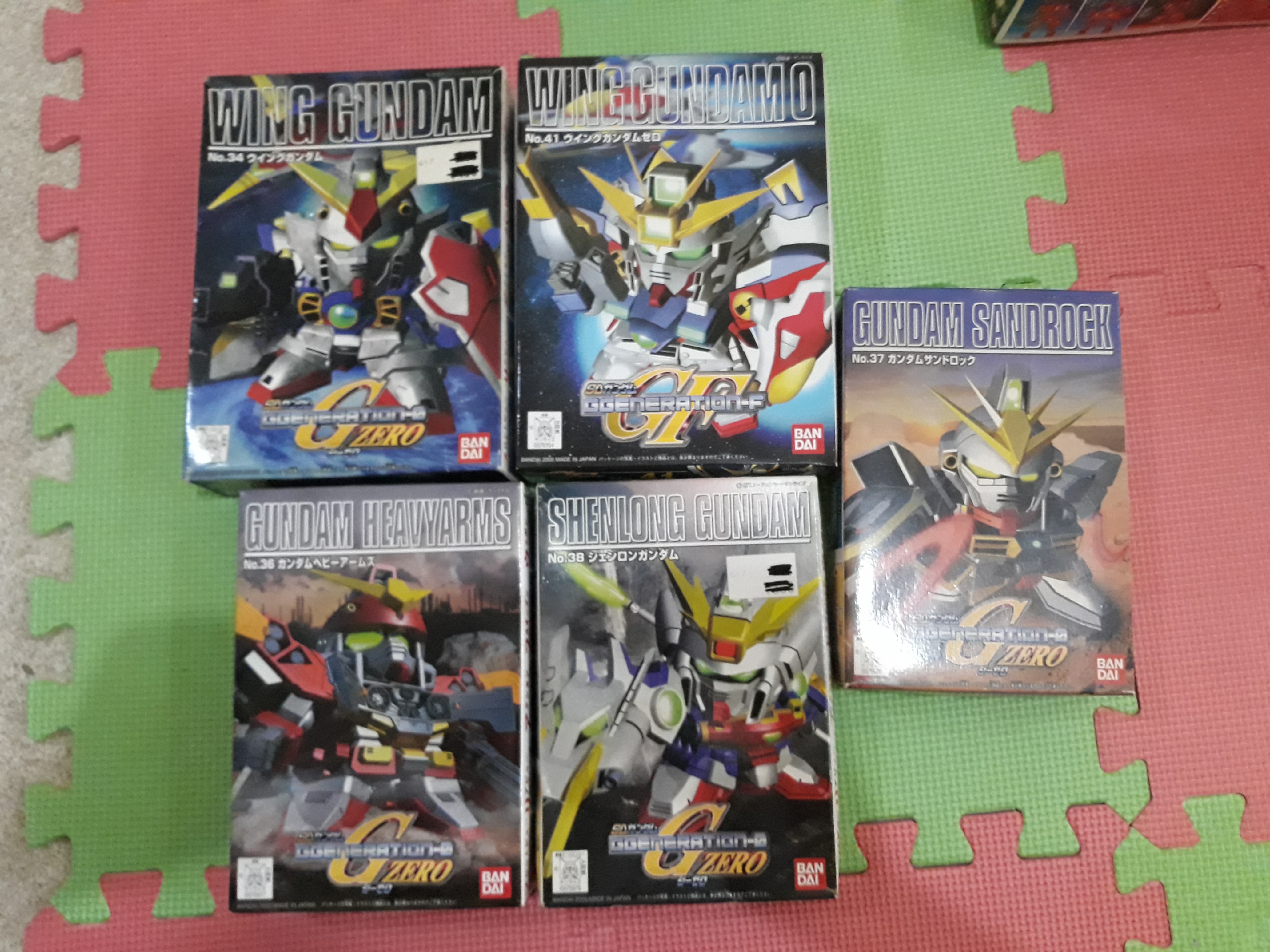 SD Gundam Wing Sandrock Heavyarms Shenlong gunpla, Hobbies & Toys, Toys ...