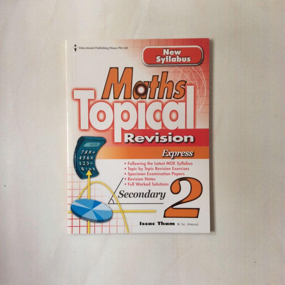secondary 2 express mathematics assessment book, Hobbies & Toys, Books ...