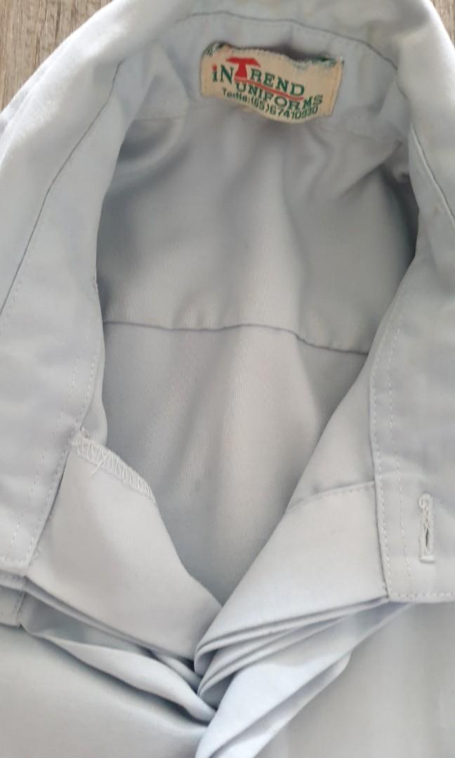 Serangoon sec sch uniform, Men's Fashion, Tops & Sets, Formal Shirts on ...