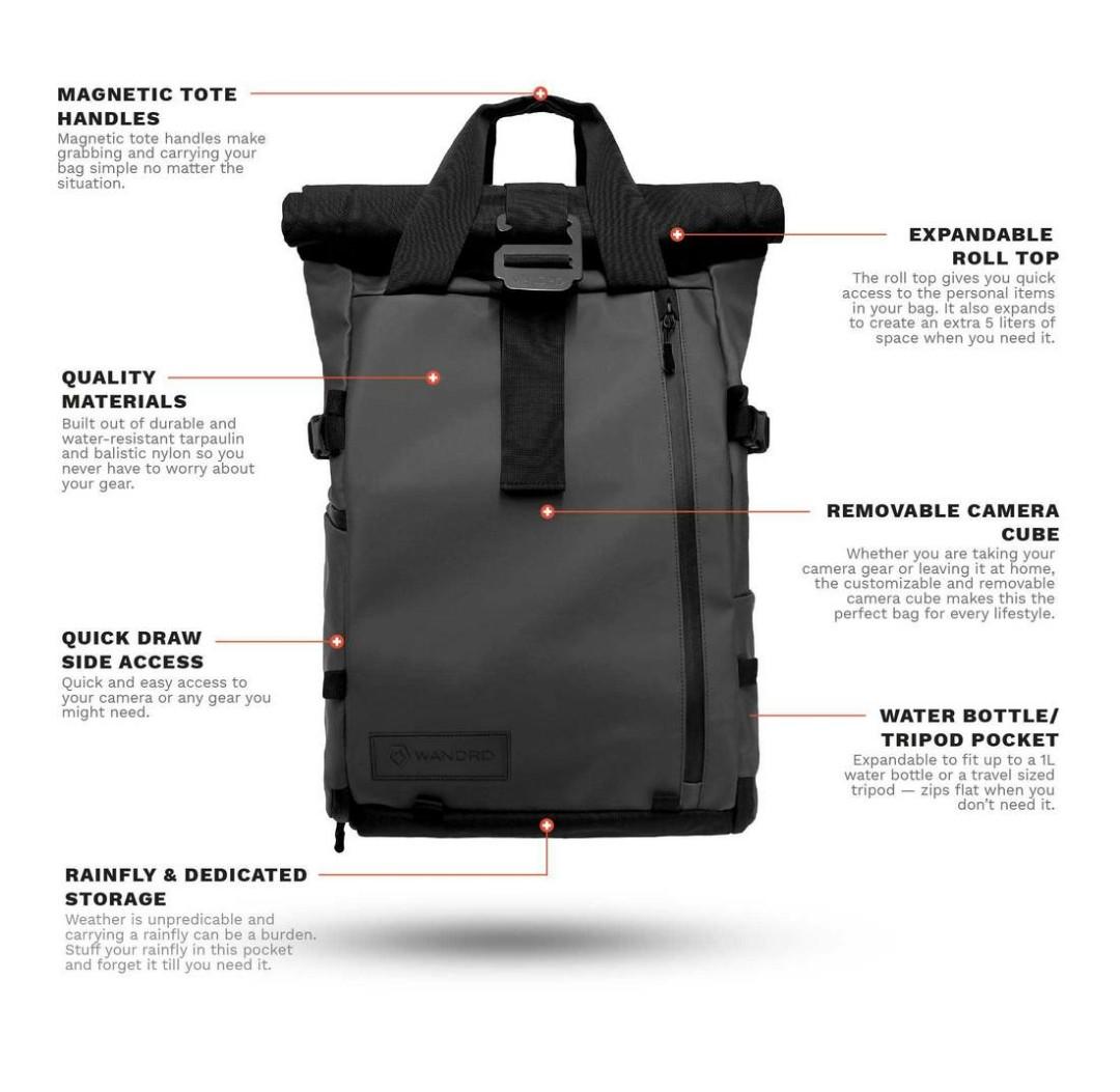 Wandrd Prvke 21L Camera Bag, Photography, Photography Accessories ...