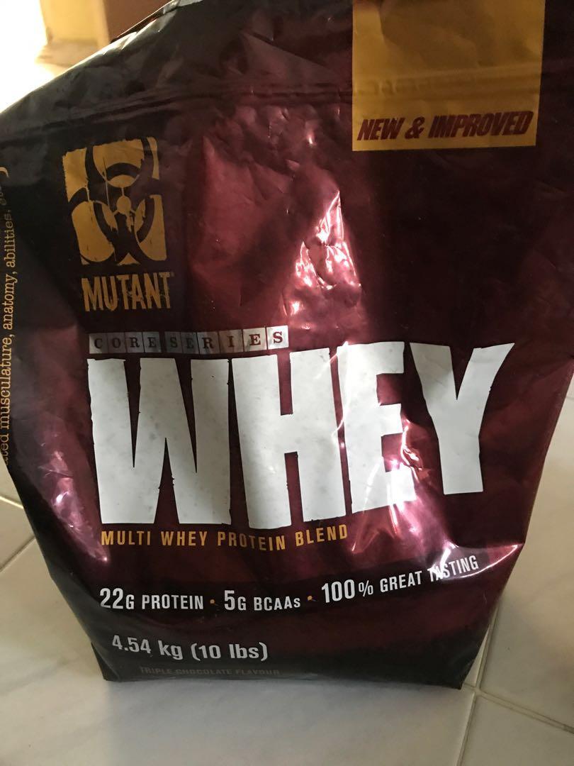 Whey Protein 4.54kg(10lbs) Expires 12/2019, Health & Nutrition, Health ...