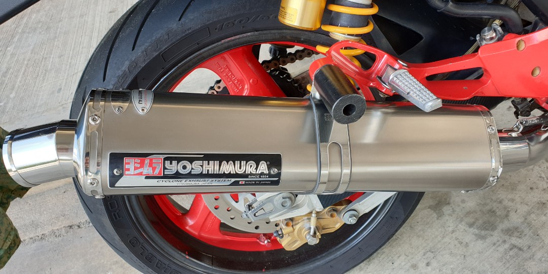 Yoshimura Tri Oval Full System, Motorcycles, Motorcycle Accessories on ...