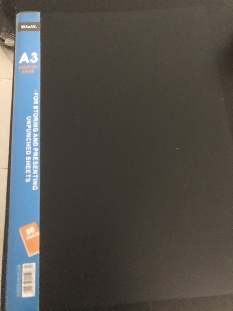 A3 Display Book (20 pockets), Everything Else on Carousell