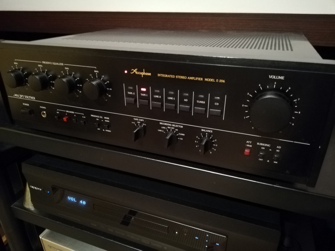 Accuphase e206, Audio, Other Audio Equipment on Carousell