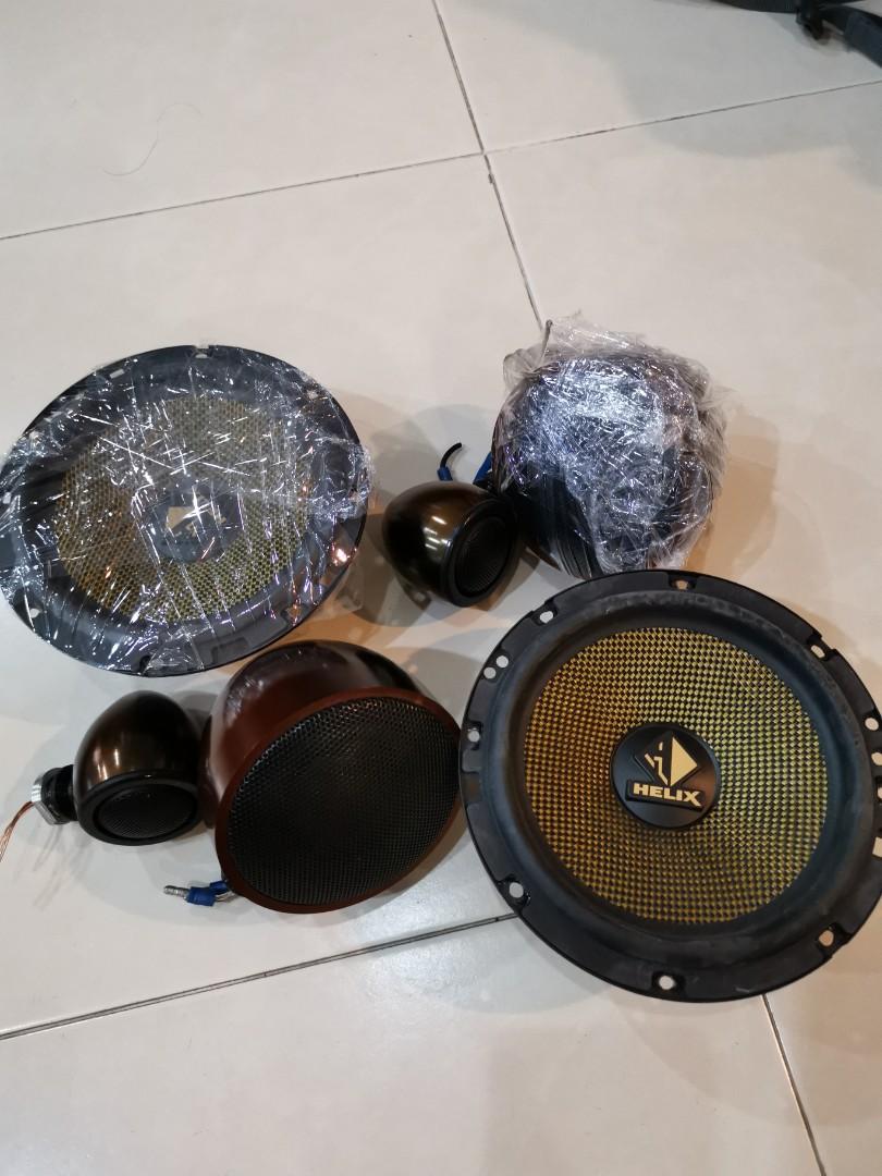 Car Speakers Helix E136 Espirit Woofer 3 way speakers, Car Accessories ...