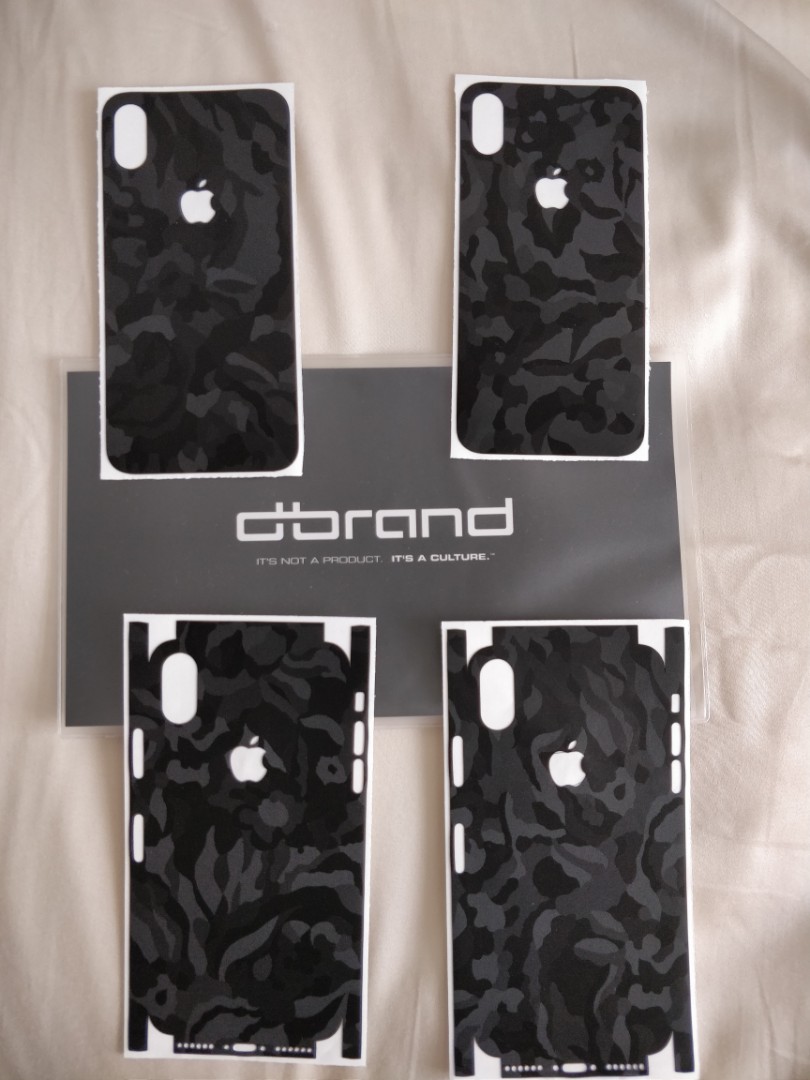 dbrand skin for iphone x camo, Mobile Phones & Gadgets, Mobile & Gadget ...