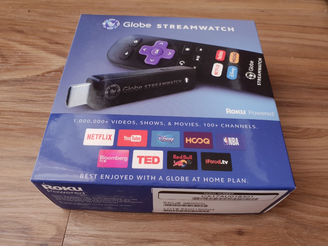 Globe Streamwatch, TV & Home Appliances, TV & Entertainment ...