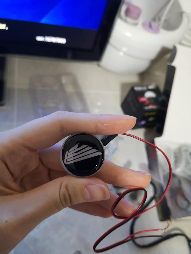 Honda mini led logo emblem(one pc), Car Accessories, Electronics ...