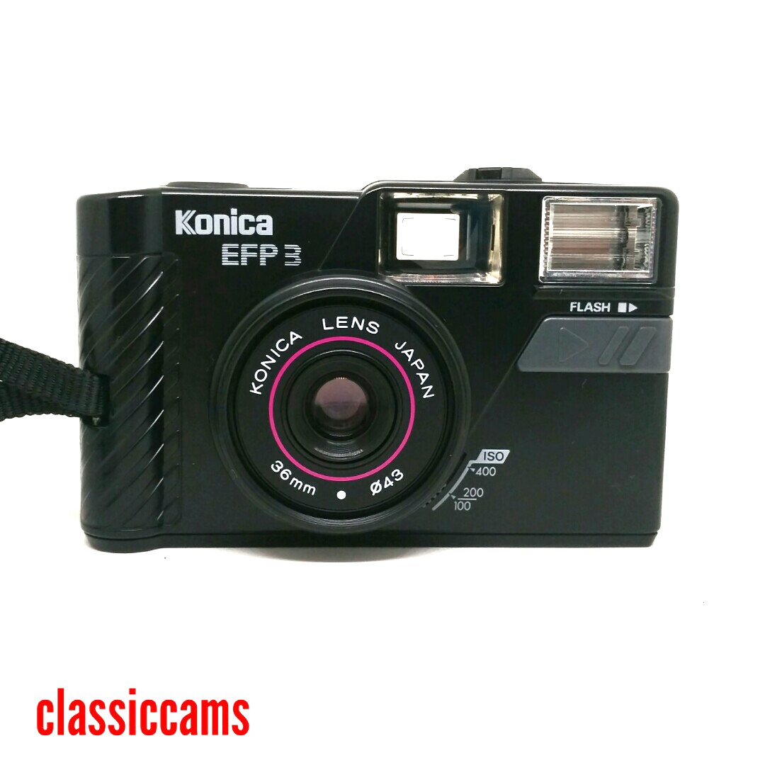 Konica EFP 3 Film Camera 35mm | Bright Viewfinder, Photography, Cameras on Carousell