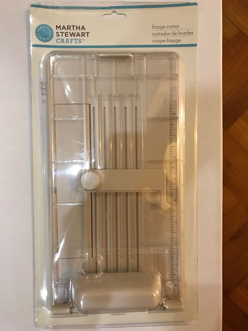 Martha Stewart fringe cutter, Hobbies & Toys, Stationery & Craft, Craft ...