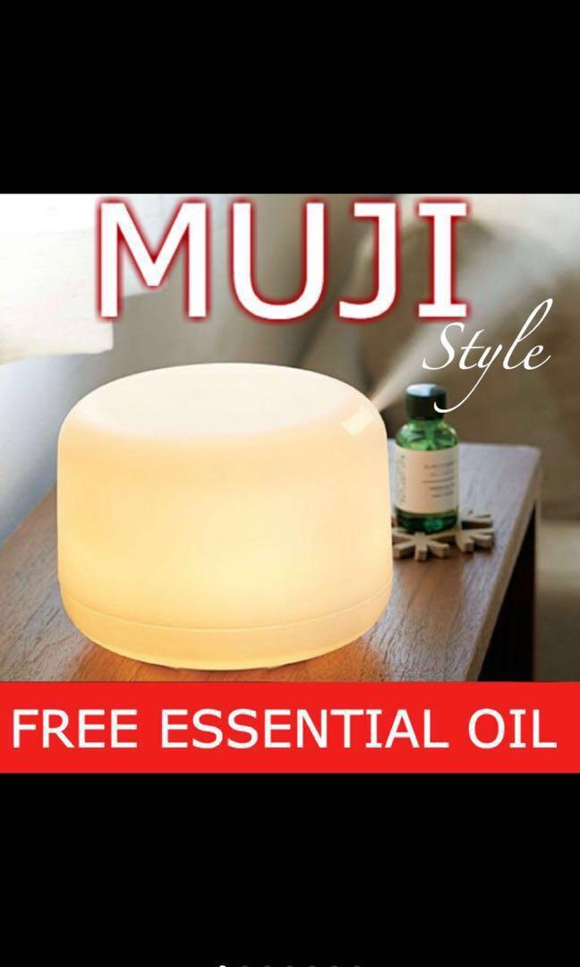 Muji Style Aroma Diffuser (500ml) x2, Furniture & Home Living, Home ...