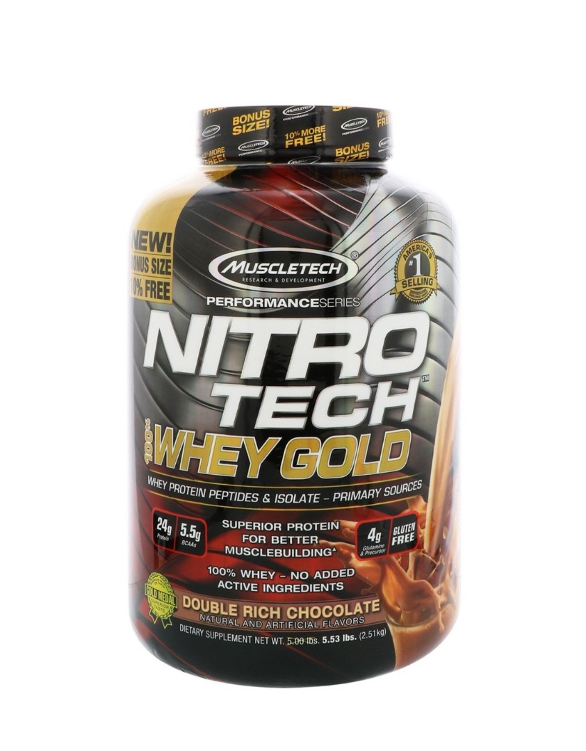 Muscletech whey gold, Health & Nutrition, Health Supplements, Sports ...