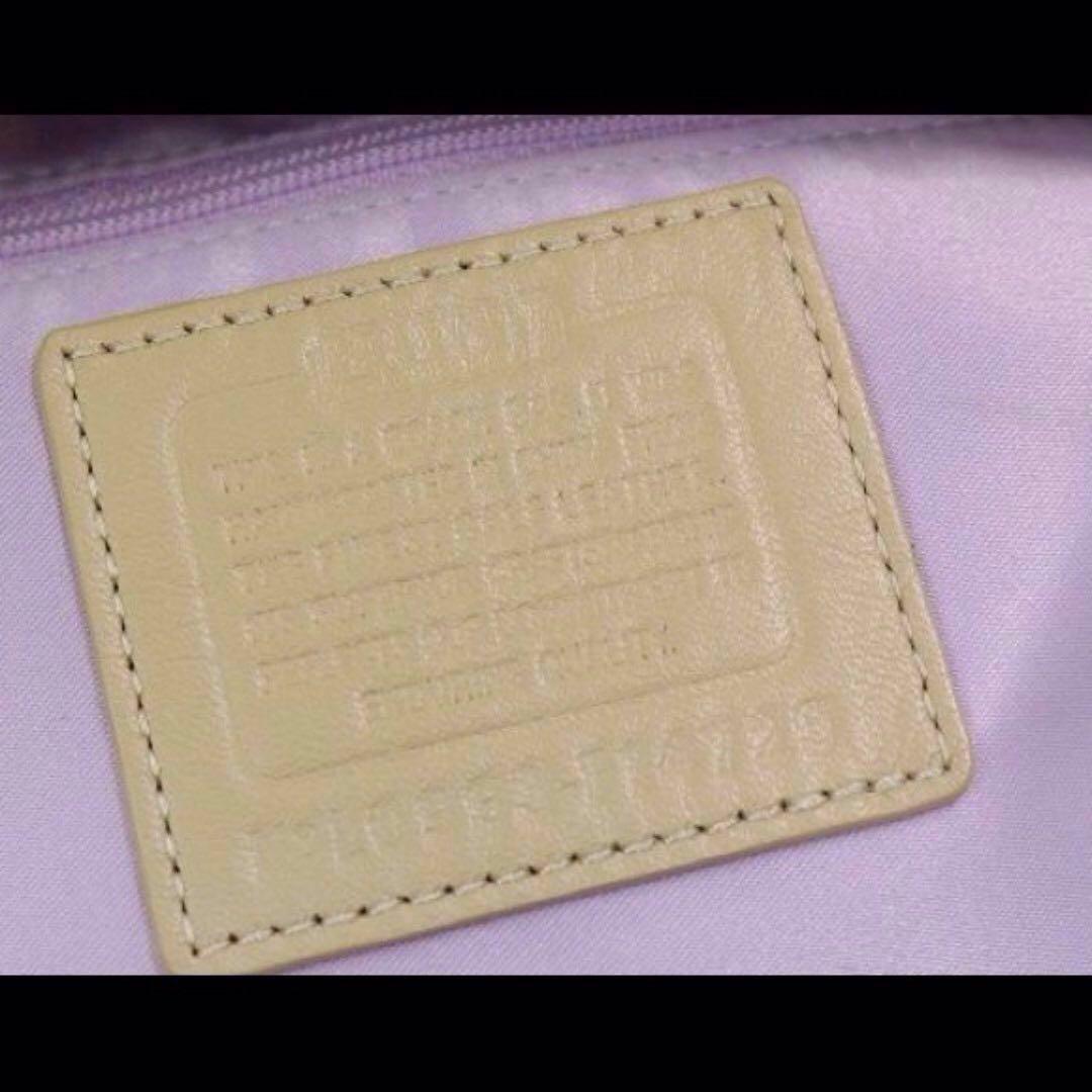 Original Coach #F14729 cream Signature Monogram Bag, Women's Fashion ...