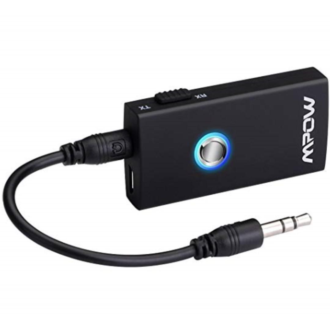 P14 Mpow® Bluetooth 2 in 1 Transmitter & Receiver Wireless Audio ...