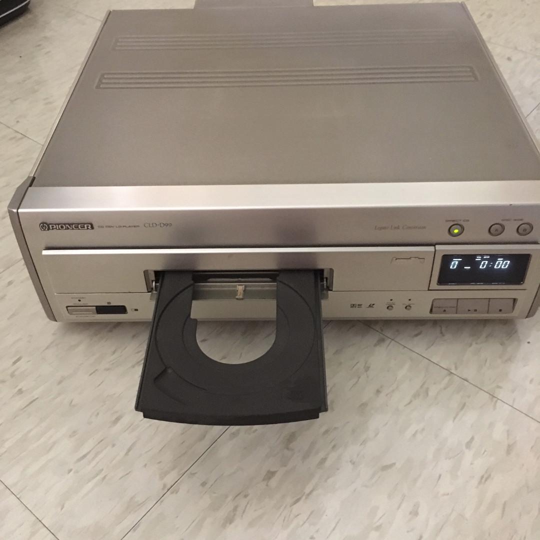 Pioneer CLD-D99 laserdisc/ CD player, TV & Home Appliances, TV ...