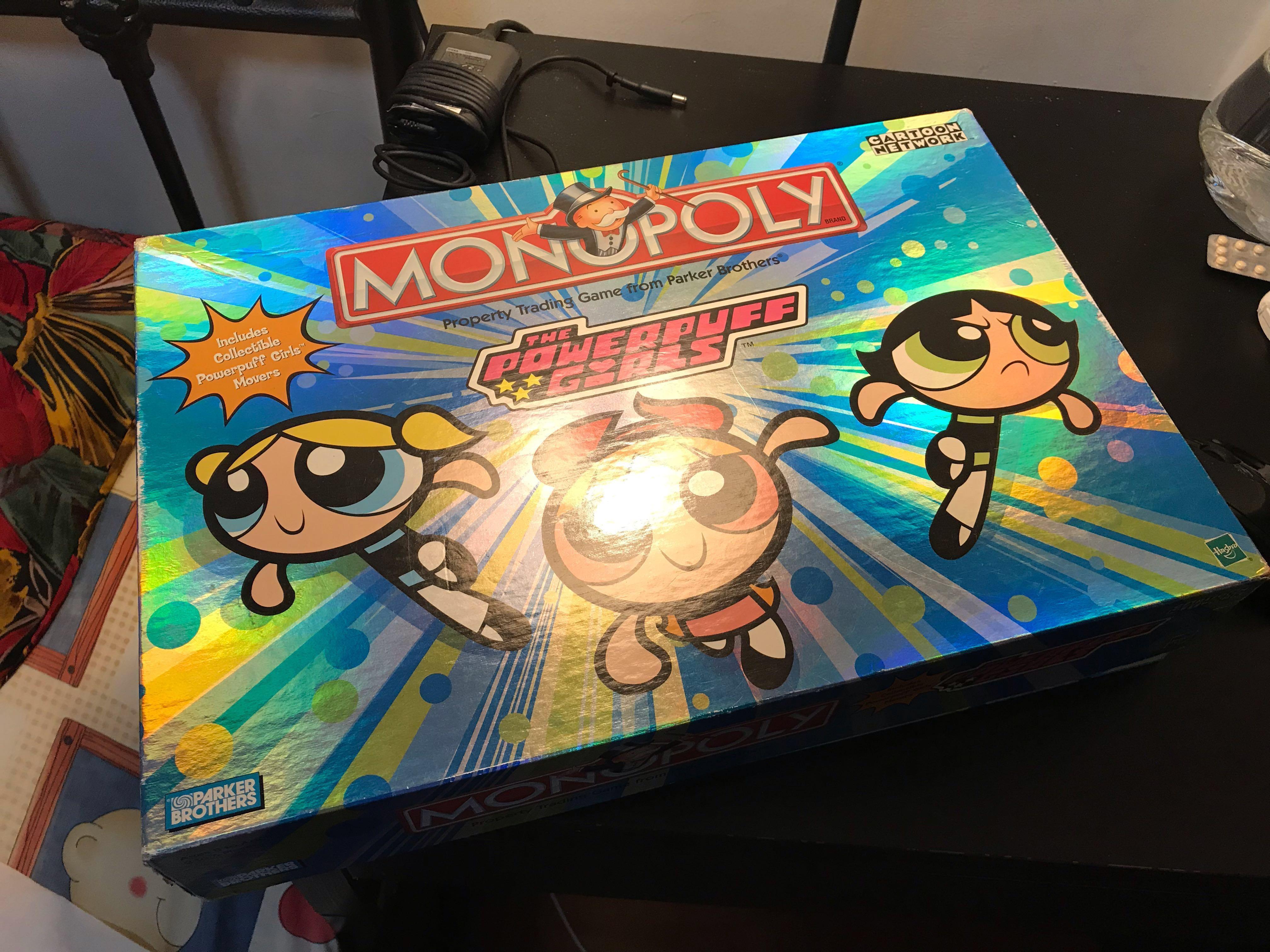 Powerpuff Girls Monopoly Board Game, Hobbies & Toys, Toys & Games on ...