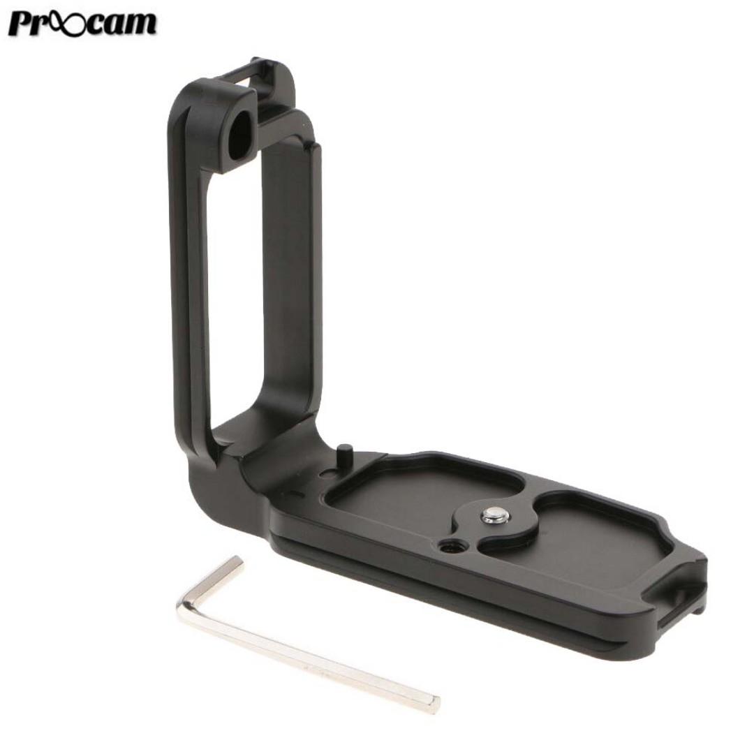 Proocam Nikon D850 Metal Quick Release L-Plate Bracket Hand Grip Arca ...