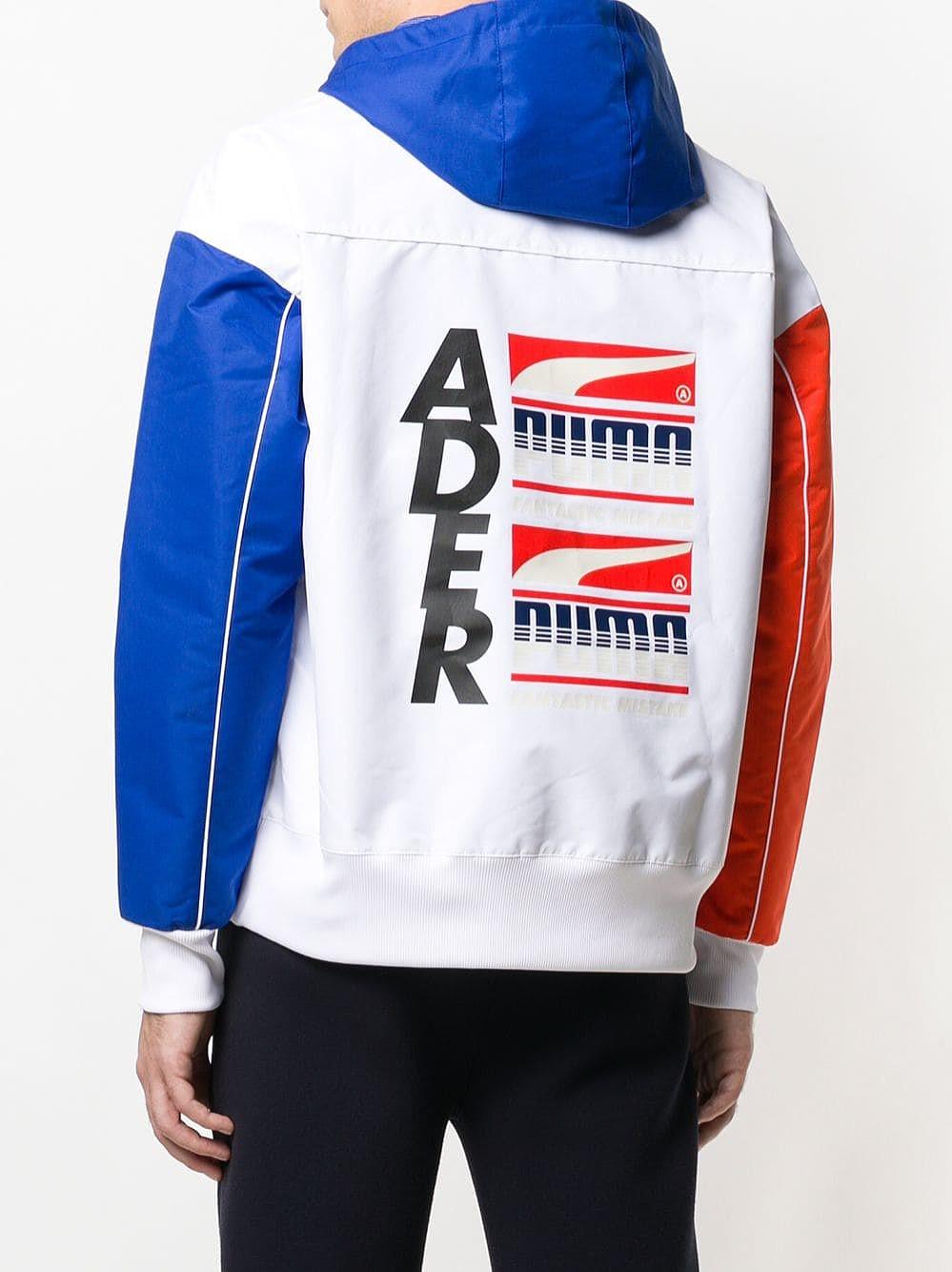 Puma x Ader Error hooded windbreaker - X-Large, Men's Fashion, Coats ...