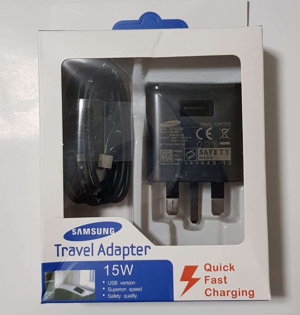 Samsung Original Fast Charger and USB-C Cable, Mobile Phones & Gadgets ...