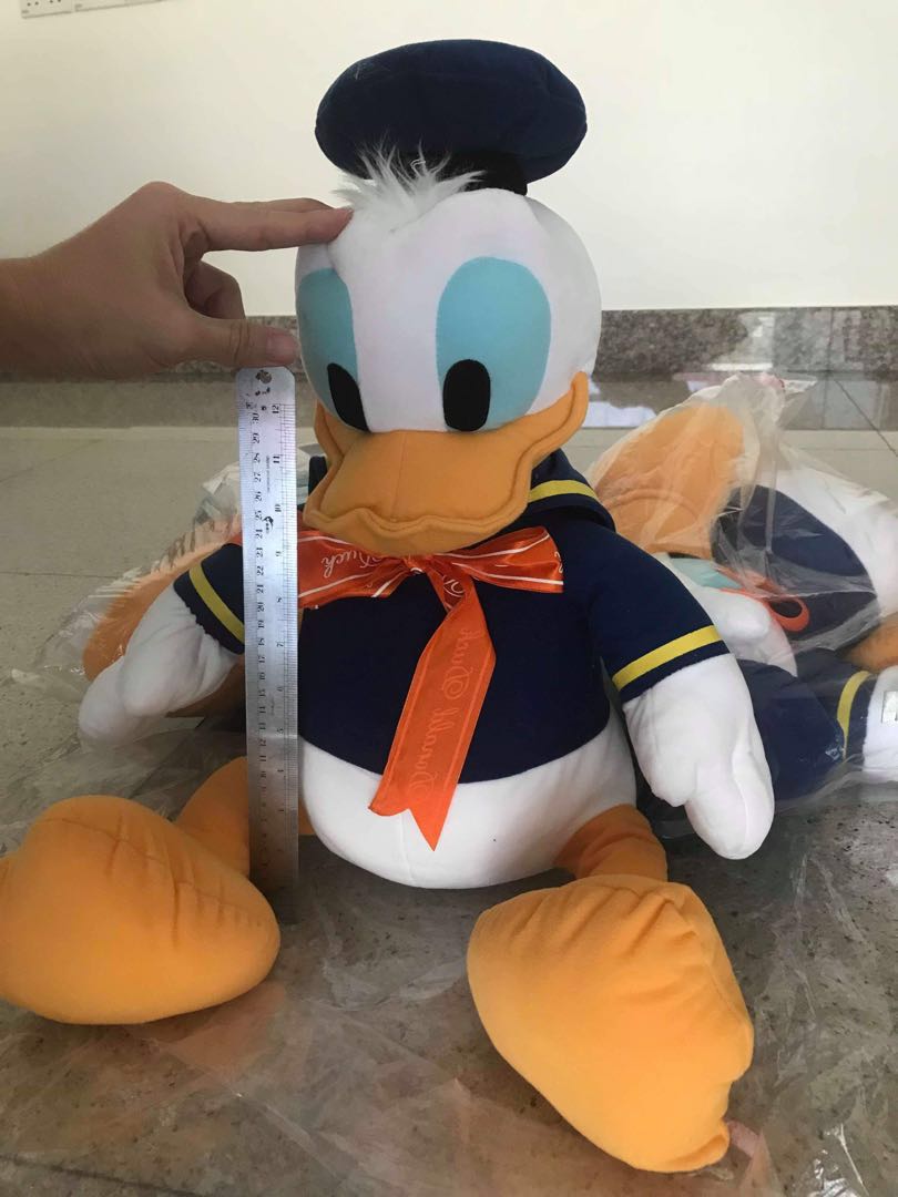 SEGA Disney Donald Duck Ribbon Big Plush Japan, Hobbies & Toys, Toys ...