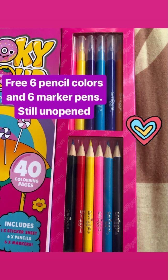 Smiggle Colouring Book : Kooky Colour, Hobbies & Toys, Books ...