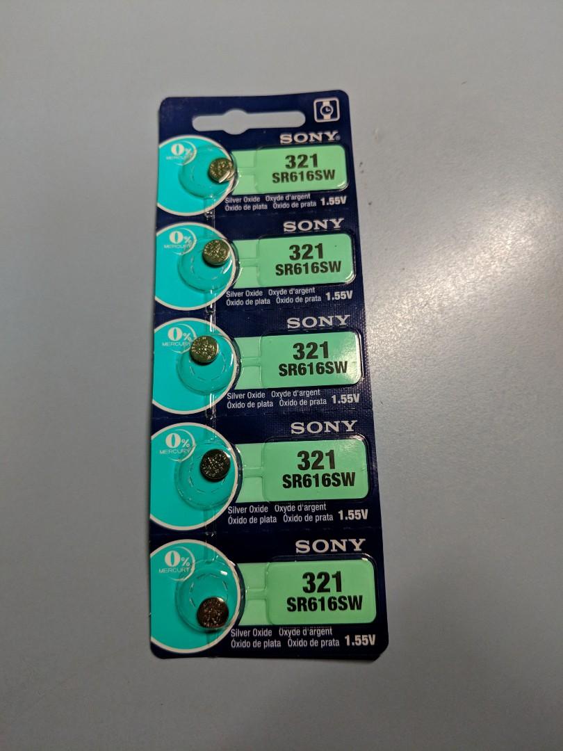 Sony SR616SW 321 battery 0% Mercury, Everything Else on Carousell