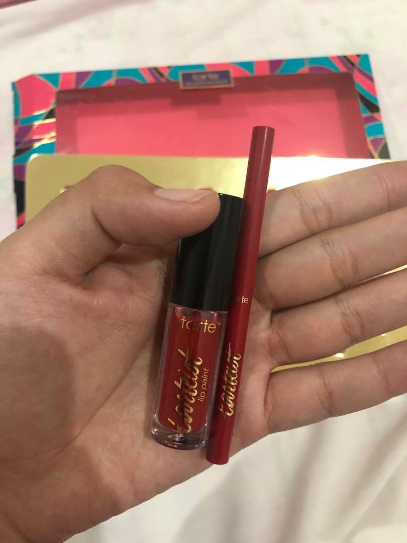 Tarte lip matte + lip pencil (BUKAN SEPAKET) , Kesehatan & Kecantikan ...