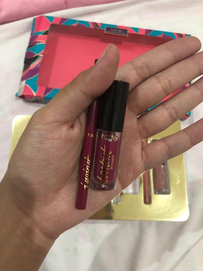 Tarte lip matte + lip pencil (BUKAN SEPAKET) , Kesehatan & Kecantikan ...