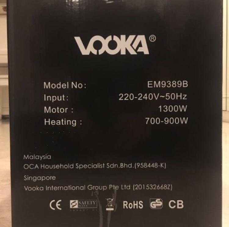 VOOKA High speed blender, TV & Home Appliances, Kitchen Appliances ...
