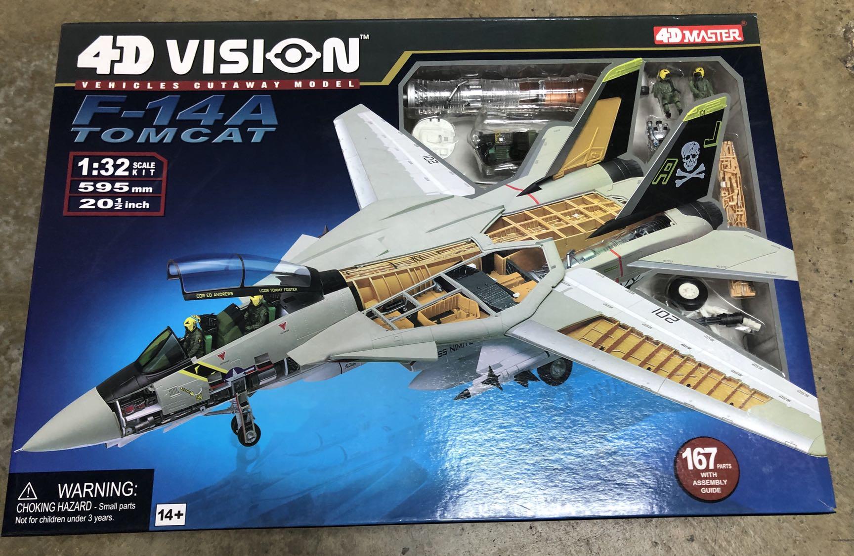 4D vision F-14A tomcat cutaway model, Furniture & Home Living, Lighting ...